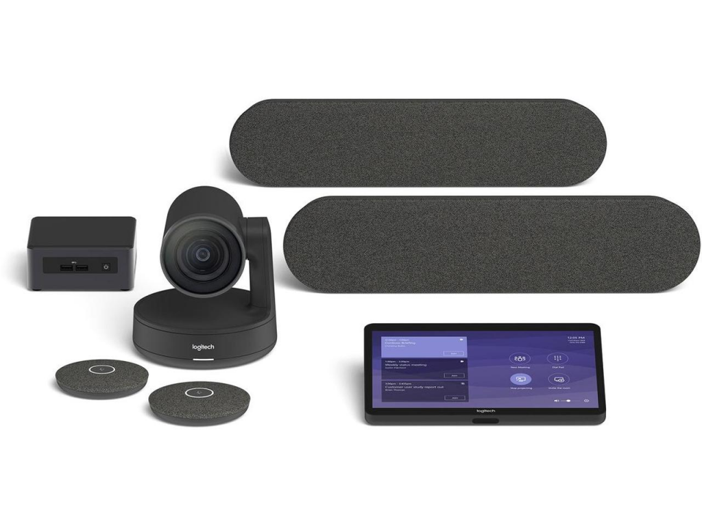 Logitech Room Solution for Zoom Rooms - Large Rooms - Forward Vision ...